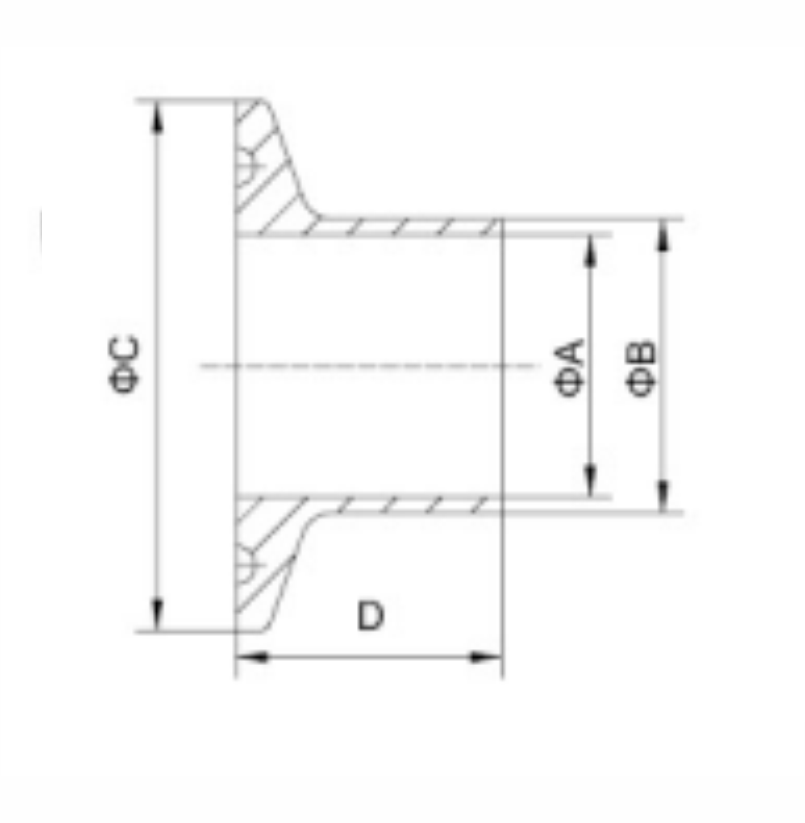 L14AM7 Long Weld Ferrule - pestainless